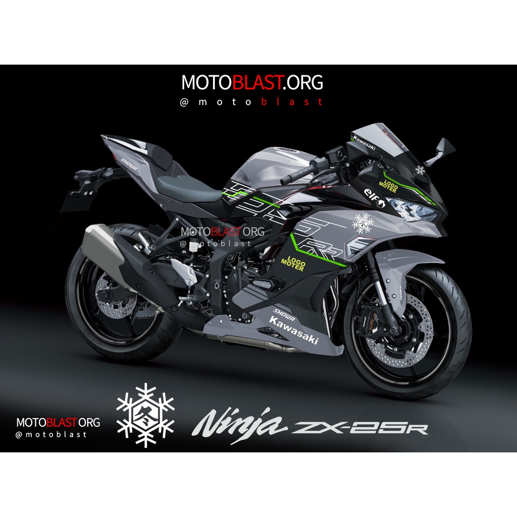 Jual Decal Sticker Ninja ZX25R Winter Test WSBK 2023 Full Body ...