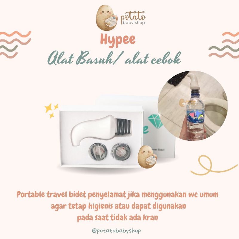 Jual Hypee Portable Travel Bidet - alat cebok basuh portable ...