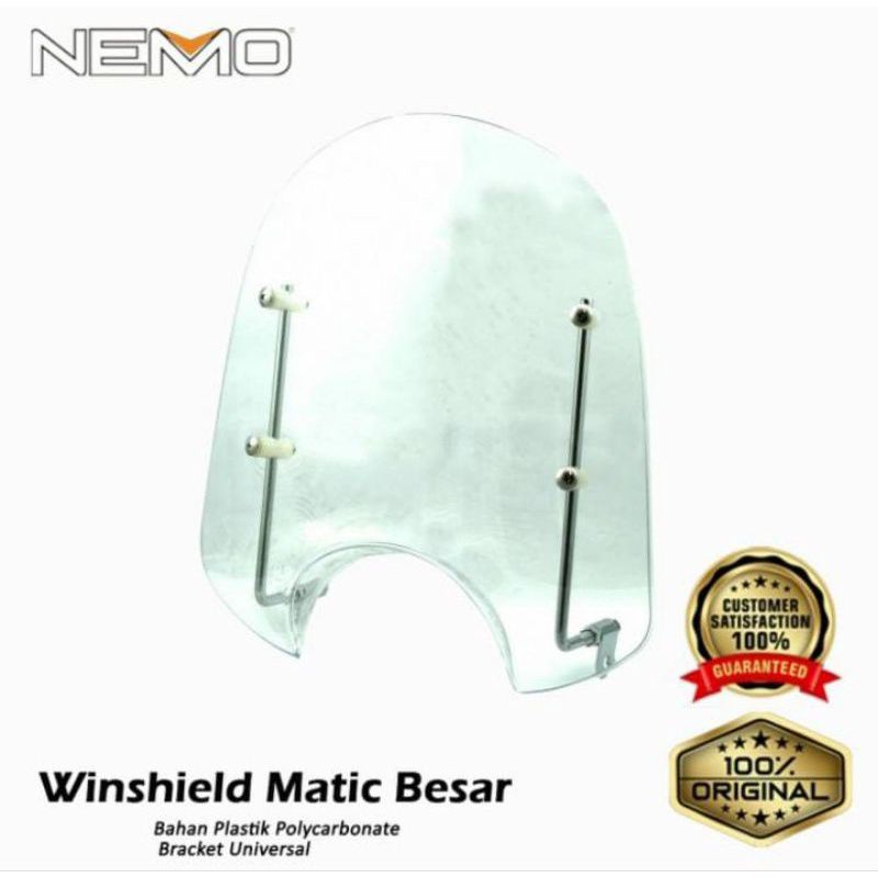 Jual Visor fazzio windshield fazzio Genio Scoopy Ori Nemo | Shopee ...