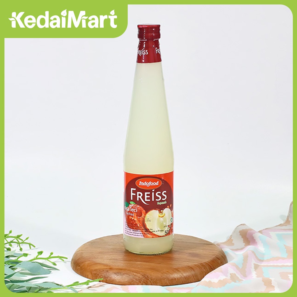 Jual Indofood Freiss Squash Leci Botol 500 ml | Shopee Indonesia