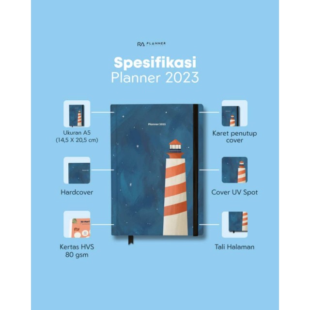 Jual BUKU PLANNER 2023 by RA PLANNER | Shopee Indonesia