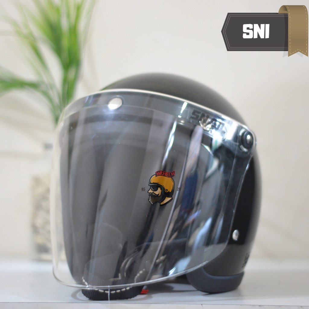 Jual HELM RETRO SLIMHEAD LUBRO TX500 WITH VISOR SNAIL PREMIUM ORIGINAL ...
