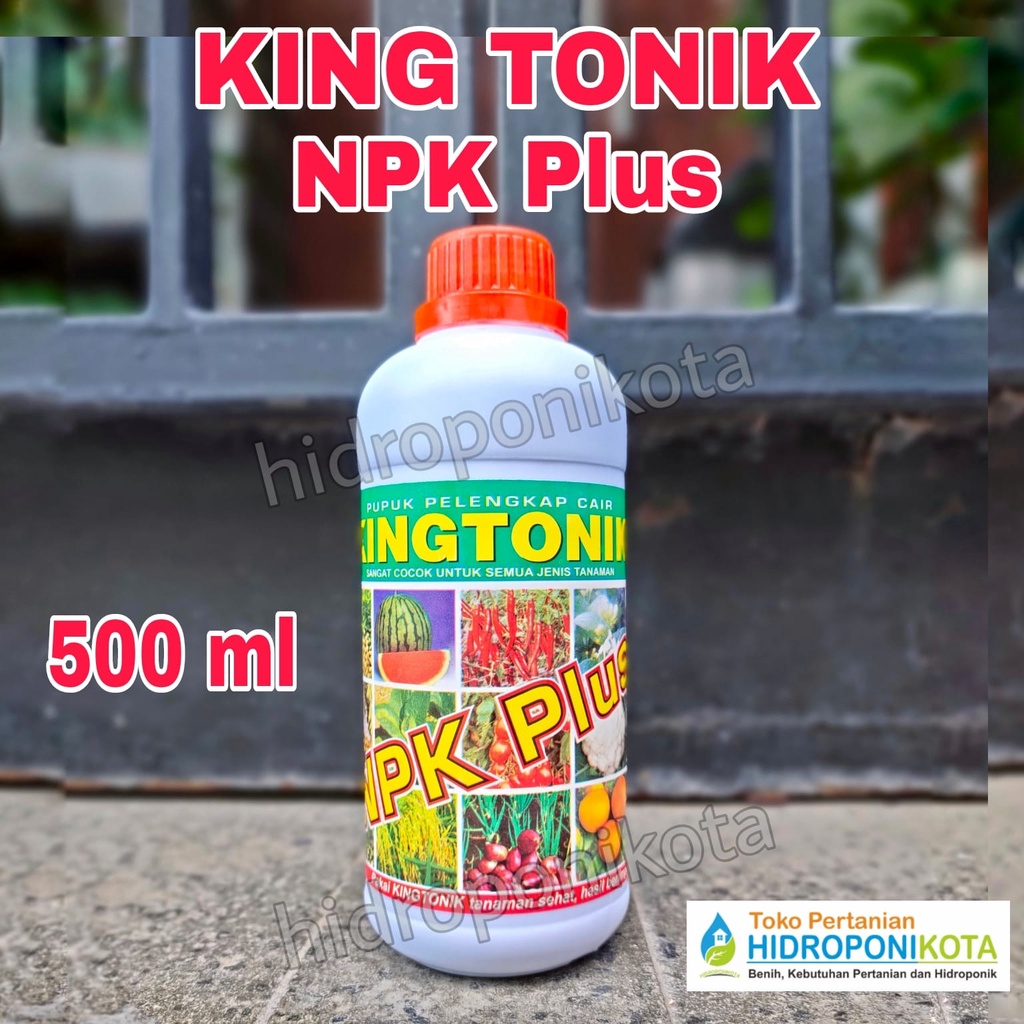 Jual pupuk NPK cair KING TONIK 500 ml - pupuk tanaman | Shopee Indonesia