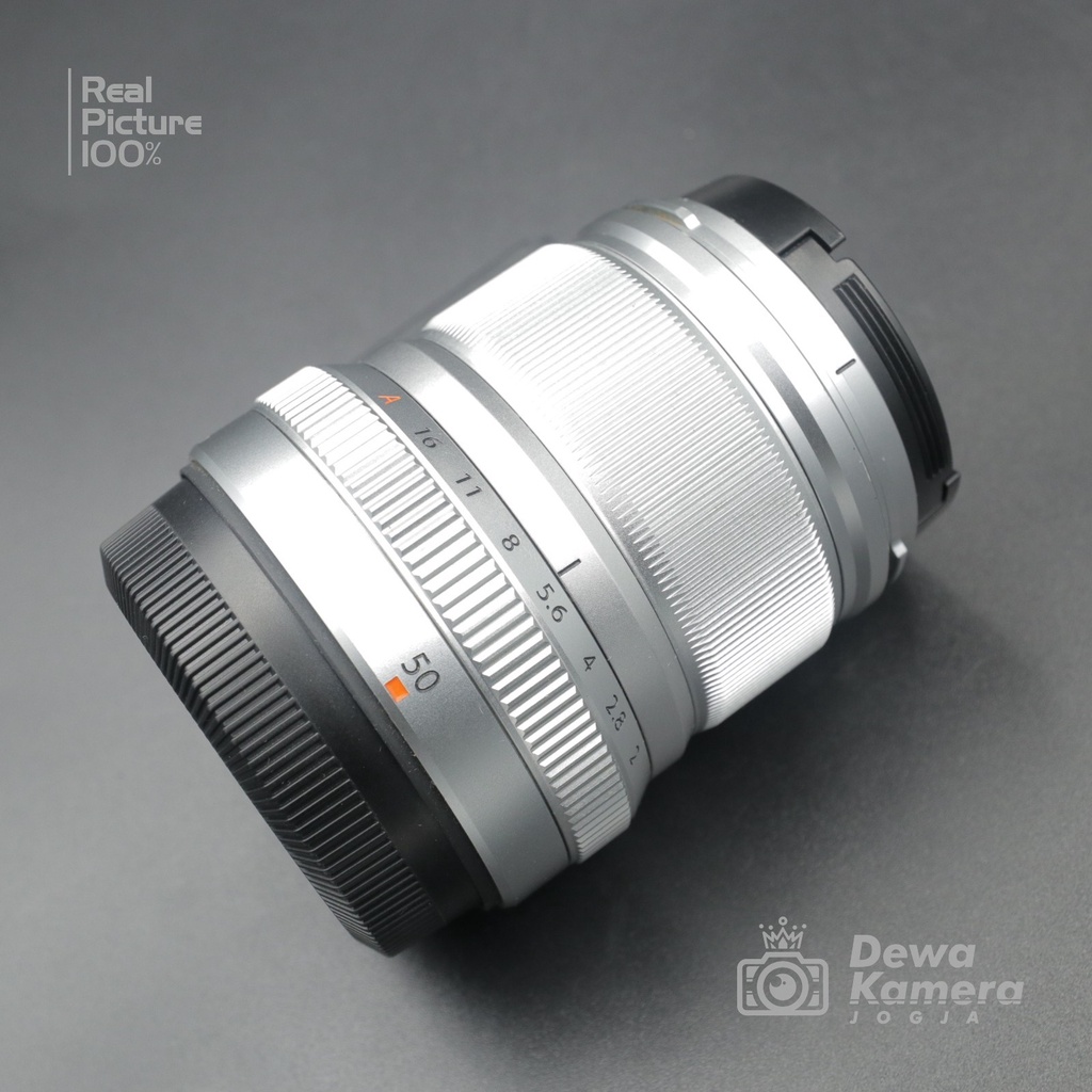 Jual Lensa Fix Fujifilm Fujinon XF 50MM F2 R WR Murah | Shopee Indonesia