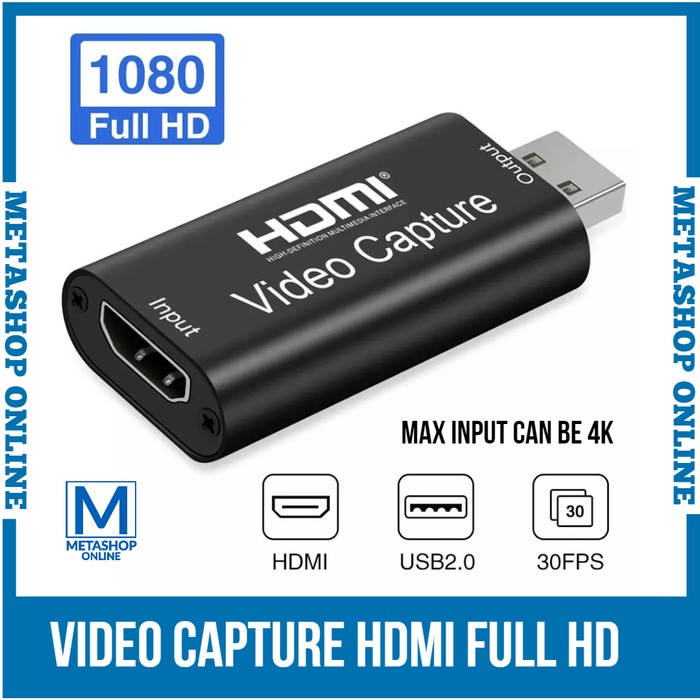 Jual Video Card Capture Grabber HDMI Cards 4K Input 1080p FullHD USB ...
