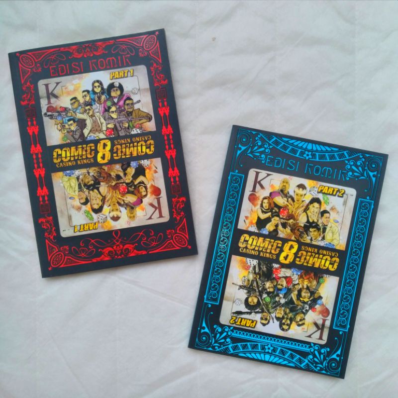 Jual Paket Komik Indonesia Comic 8 Casino Kings Part 1 dan 2 Edisi ...
