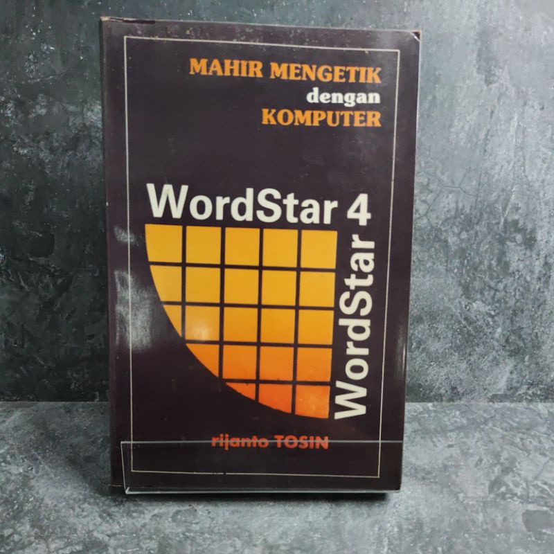 Jual Buku Mahir mengetik dengan komputer Wordstar 4 Profesional ...
