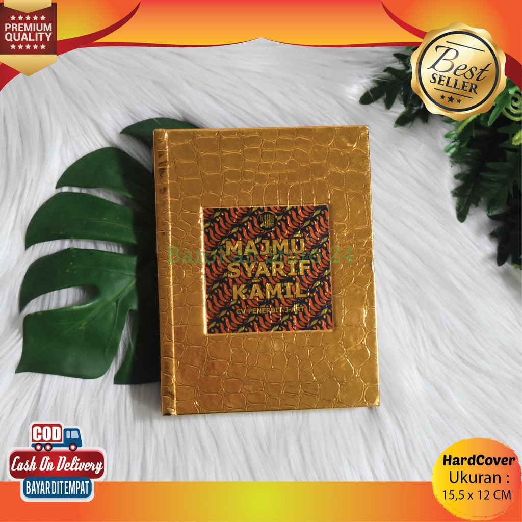Jual Ready Stok! Majmuk Syarif Kamil Ukuran Saku Hard Cover Gold ...