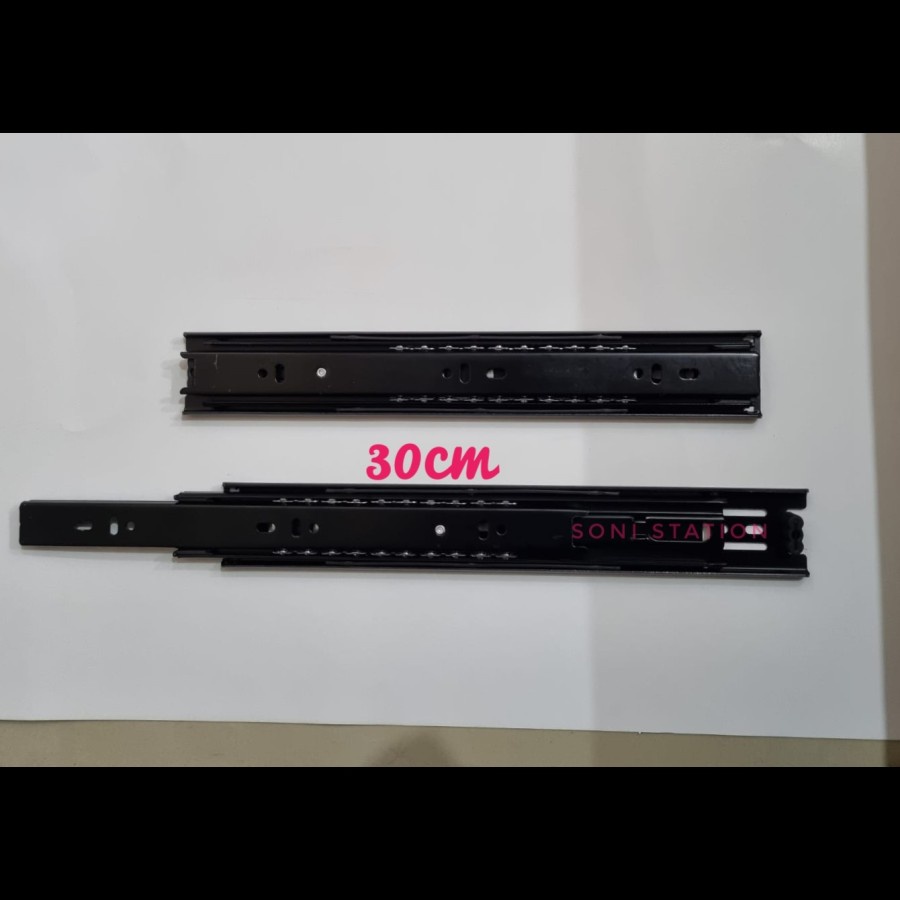 Jual rel laci huben FE ( full extension ) 30cm | Shopee Indonesia