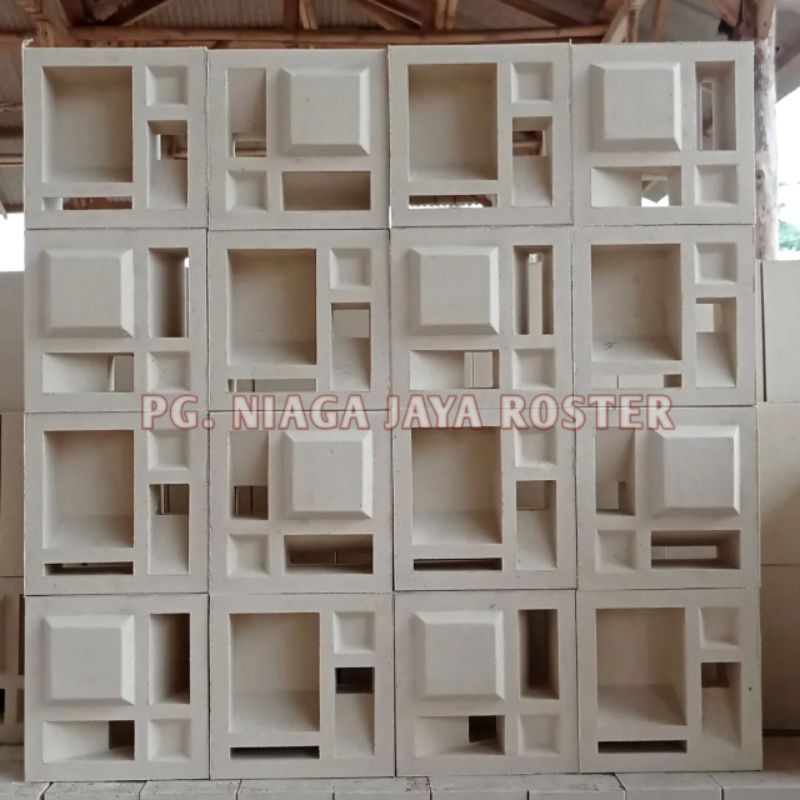 Jual roster beton minimalis, roster dua muka, Loster beton dua sisi New ...