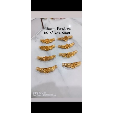 Jual Charm Bunga Kadar 8K // 2-4 Gram // BISA REQUEST PAKE TALI ATAU ...