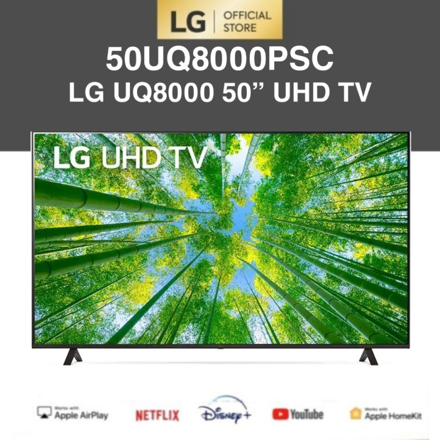 Jual LG Led 4K Smart UHD TV AI ThinQ 50Inch 50UQ8000 | Shopee Indonesia