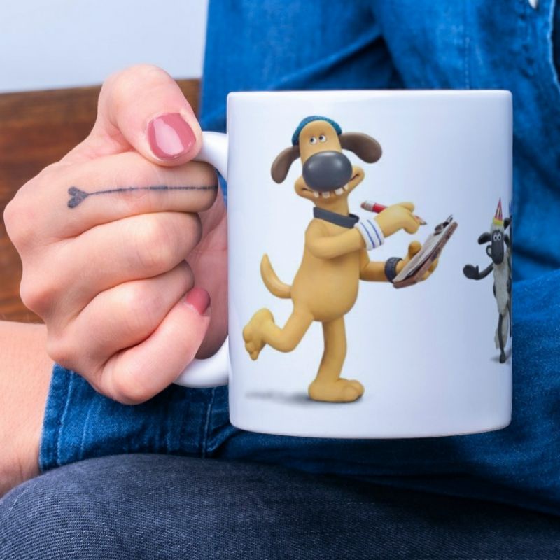 Jual Mug Gelas Lucu Shaun the Sheep | Shopee Indonesia