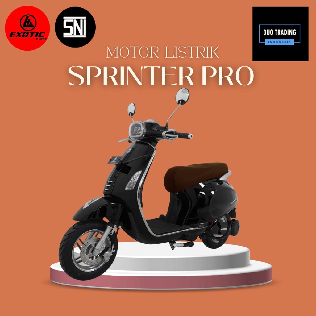 Jual Sepeda Motor Listrik Vespa Listrik Sprinter Pro Pacific Exotic ...