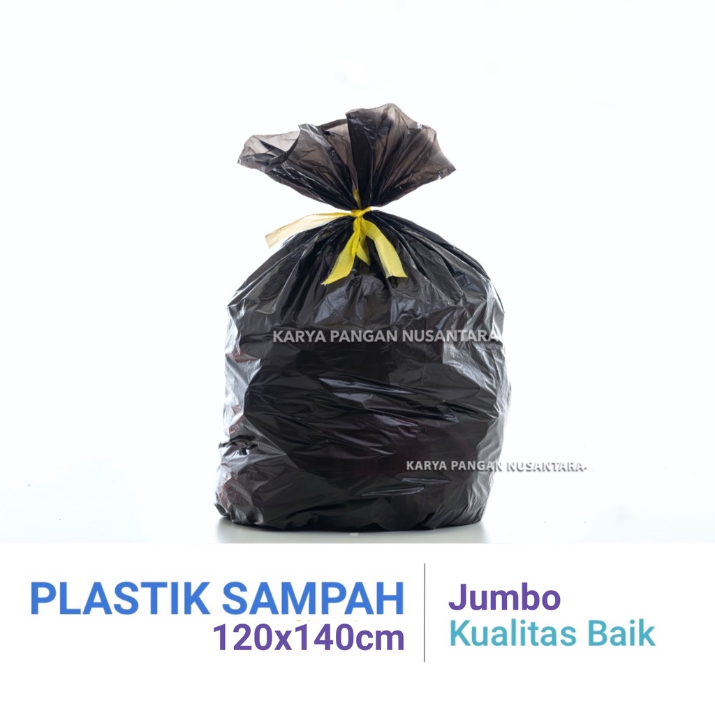 Jual PLASTIK SAMPAH 120x140 CM KANTONG SAMPAH TRASH BAG BESAR 120 X 140 ...
