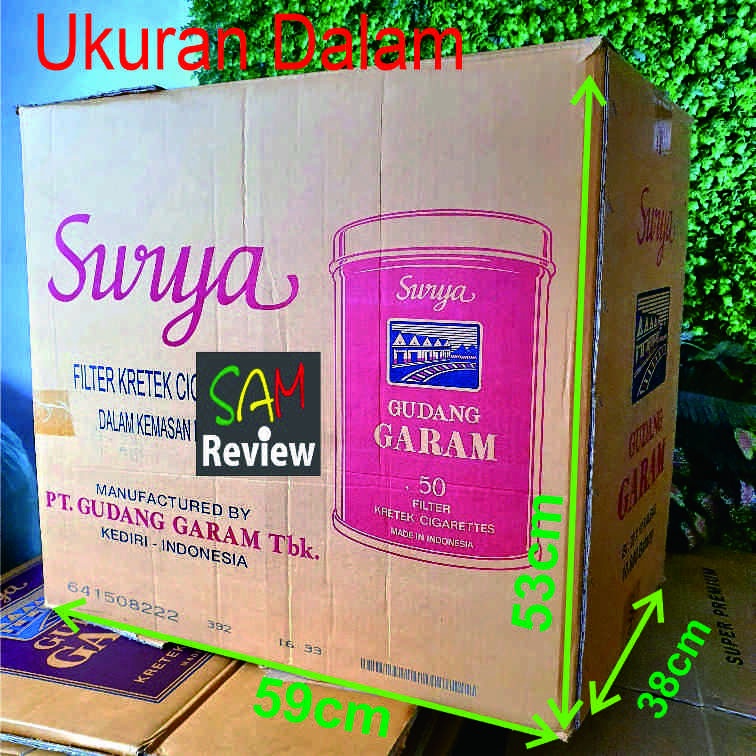 Jual Kardus Kotak Bekas GG Surya Kaleng | Shopee Indonesia