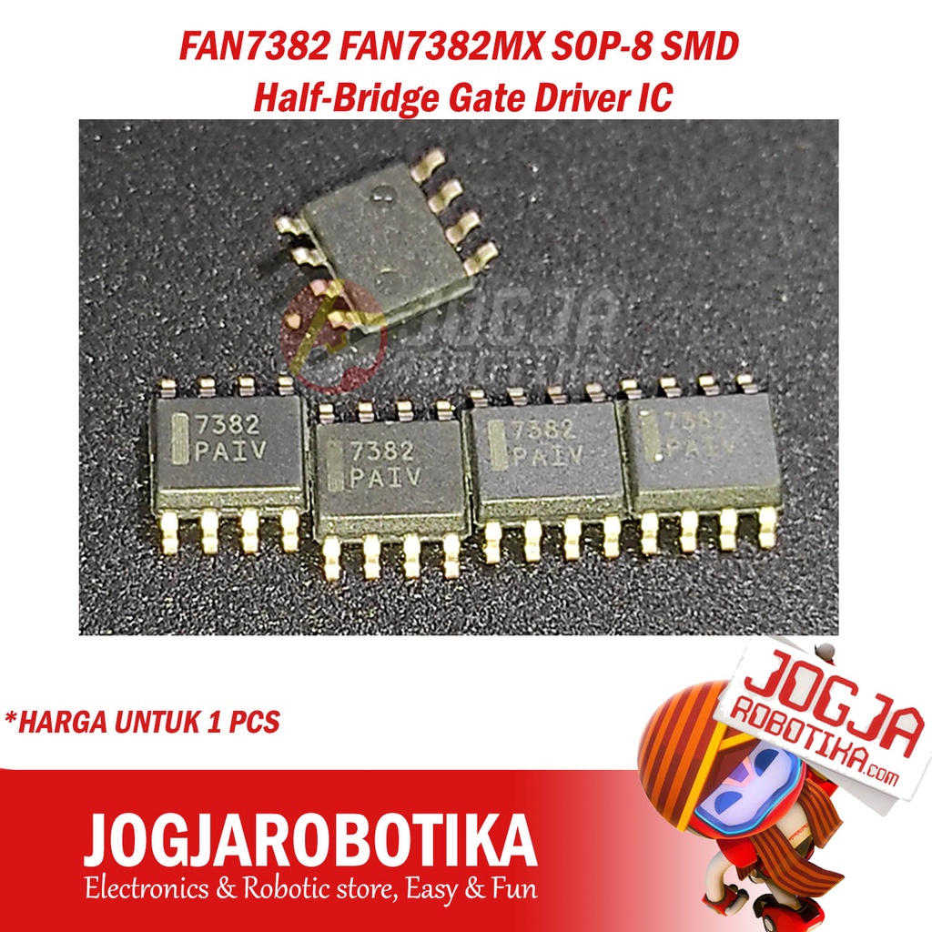 Jual FAN7382 FAN7382MX SOP-8 SMD Half-Bridge Gate Driver IC | Shopee ...