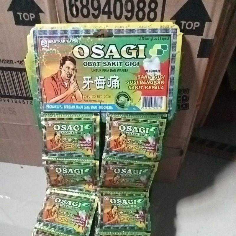 Jual Paket 50 Hanger Kapsul Osagi Original Asli | Shopee Indonesia