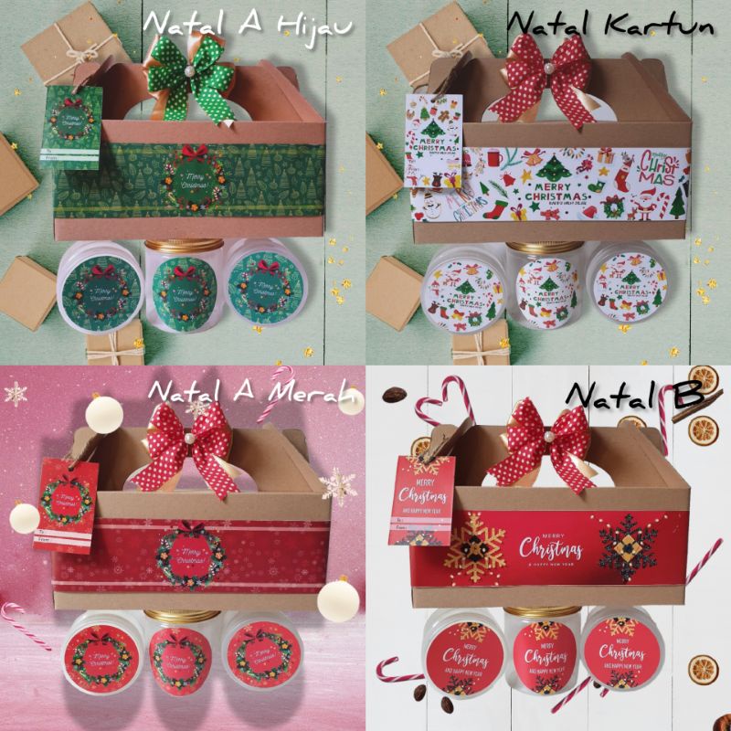 Jual (Special Edition) Dus Hampers Kotak Box Kue Cookies Toples Jar ...