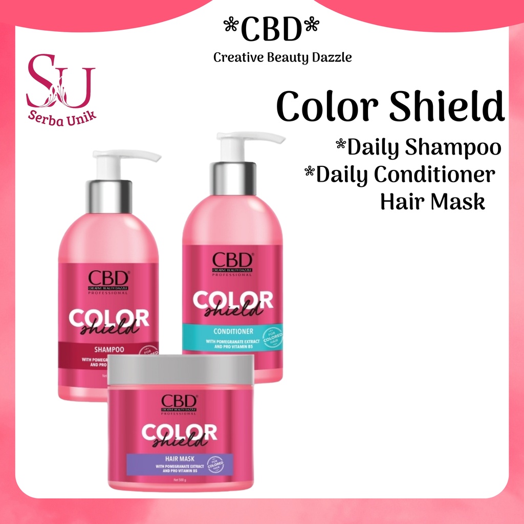 Jual CBD Professional Color Shield Shampoo 250ml | Conditioner 250ml ...