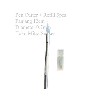 Jual Art Pen Cutter + Refill 5Pcs | Shopee Indonesia