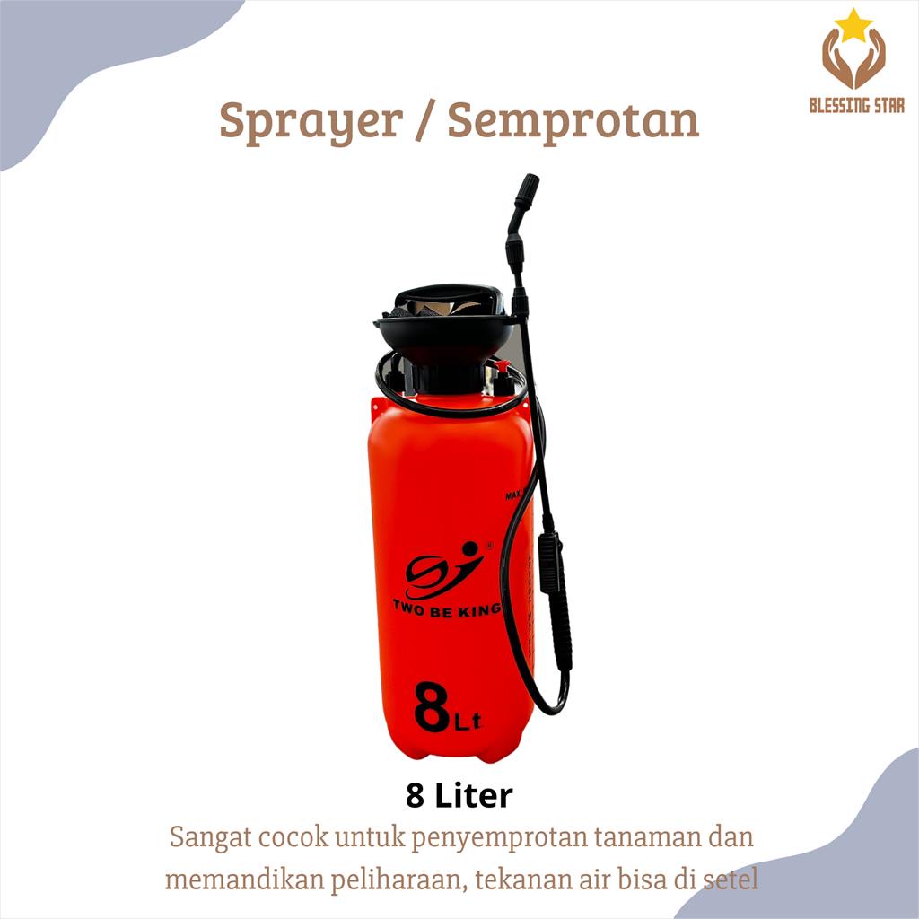 Jual Alat Semprotan 8 Liter hand sprayer disinfektan spray tanaman 8L ...