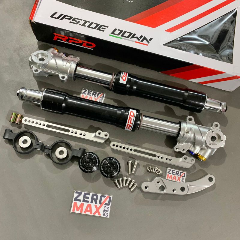 Jual Shock Shockbreaker Depan Suspensi Upside Down RPD All New NMAX ...