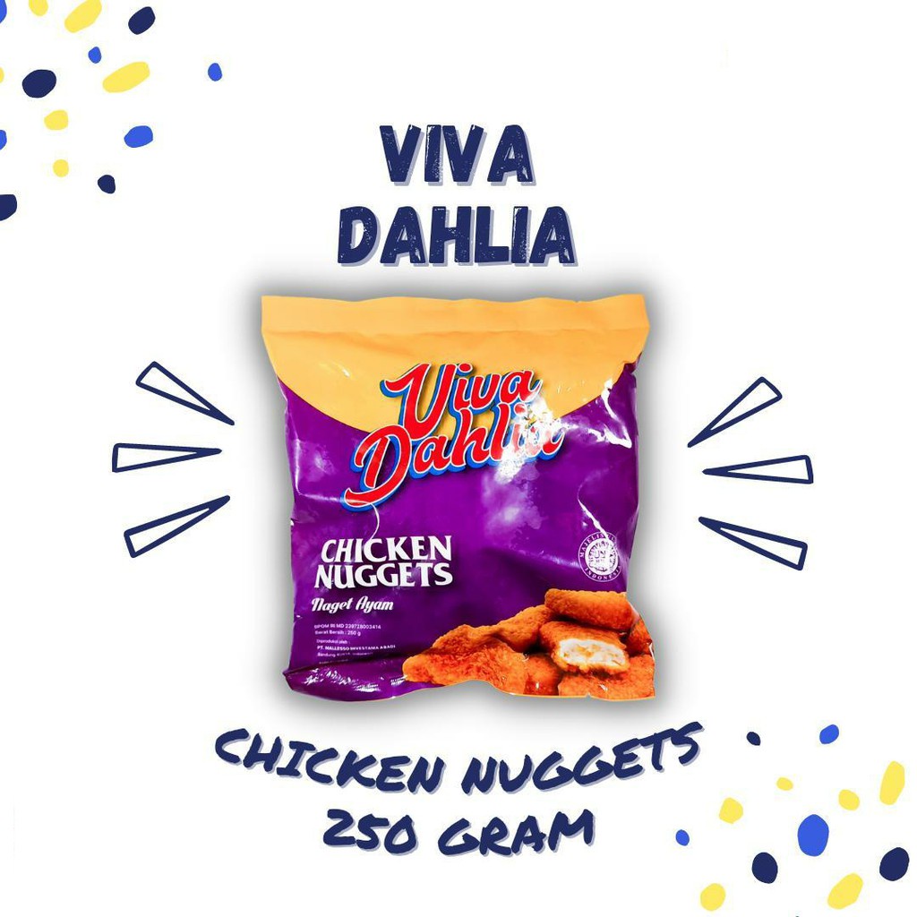 Jual Viva Dahlia - Chicken Nuget/Nugget - 250 gr | Shopee Indonesia