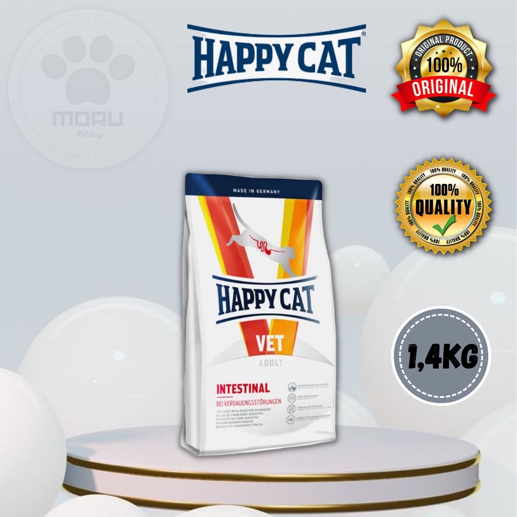 Jual Happy Cat Vet Diet Gastro Intestinal 1kg - Fresh Pack | Shopee ...