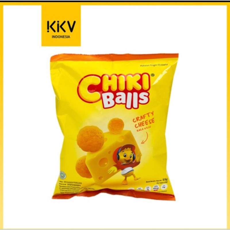 Jual Chiki Balls Cheese Chicken Snack Rasa Ayam Keju All Variant 55g