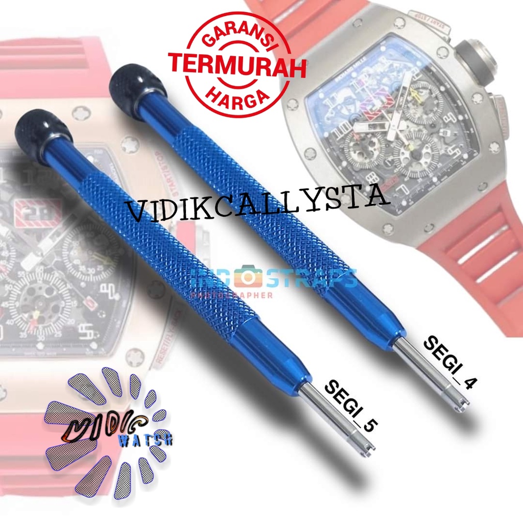 Jual Obeng screwdriver RM Richard Mille Segi 5 DAN 4 | Shopee Indonesia