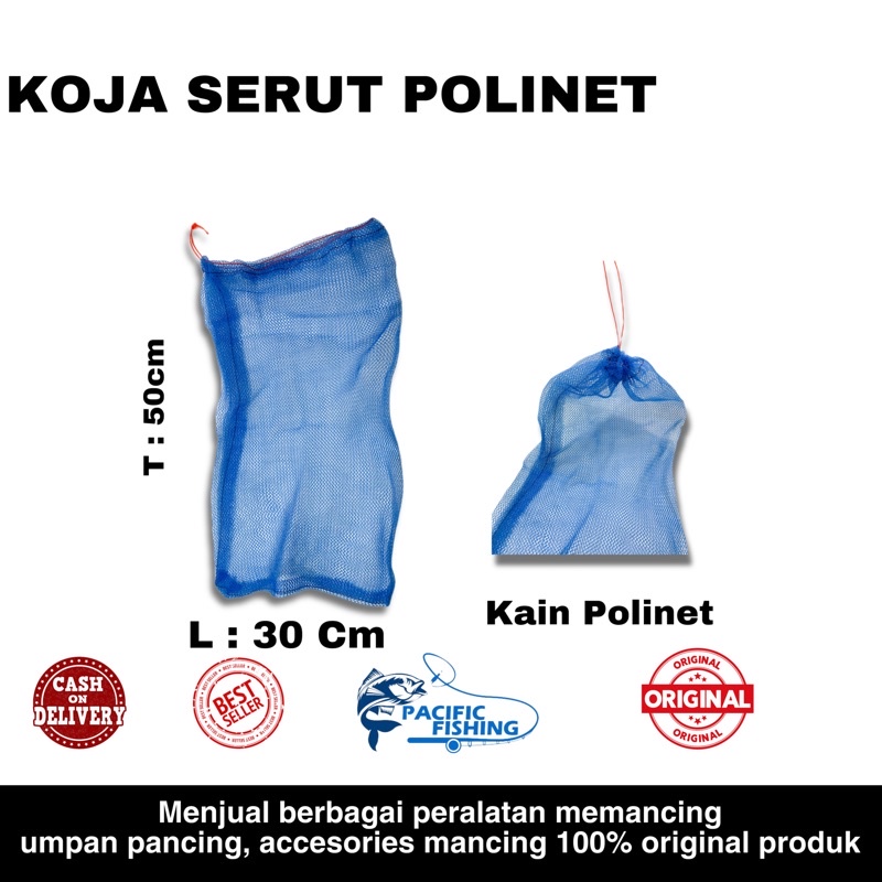 Jual KOJA IKAN SERUT POLINET | KORANG IKAN SERUT | Shopee Indonesia