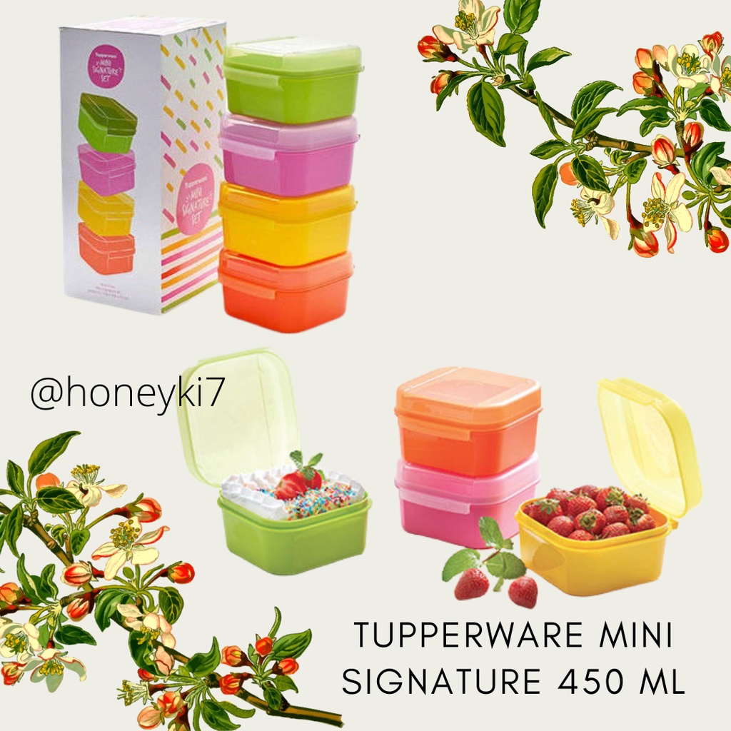Jual Tupperware Mini Signature 450 ml | Shopee Indonesia