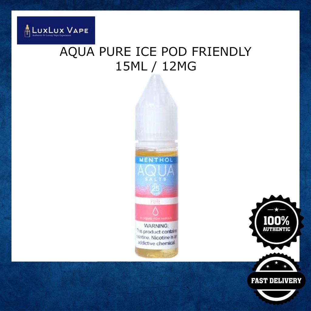 Jual AQUA PURE ICE PODS FRIENDLY 15ML AUTHENTIC by EJM | Shopee Indonesia