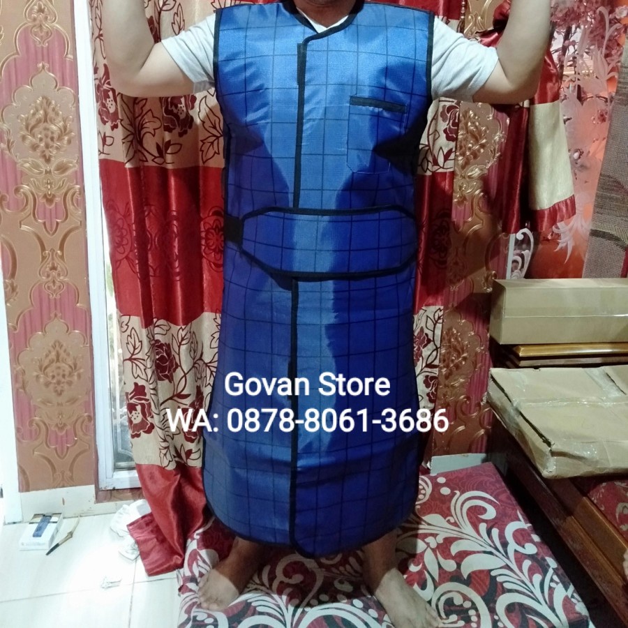 Jual Apron Timbal DOUBLE Tebal 0.5 mm pakaian appron Radiologi Anti ...