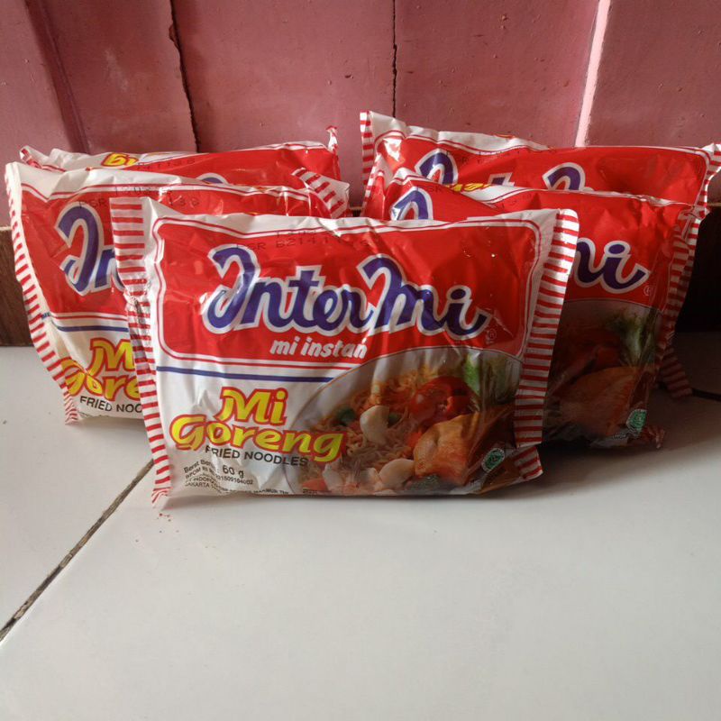 Jual INTER MIE goreng per 5 bungkus | Shopee Indonesia