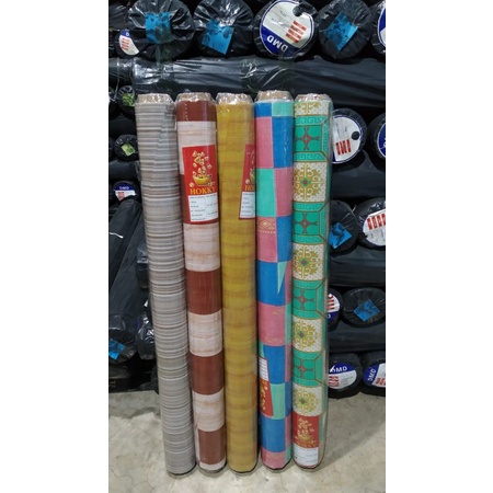 Jual KARPET PLASTIK LANTAI VINYL 1 ROLL (15 meter) / TAPLAK MEJA | Shopee Indonesia