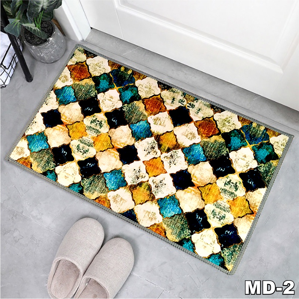 Jual World Home Keset Anti Slip Keset Kamar Mandi Keset Dapur Motif ...