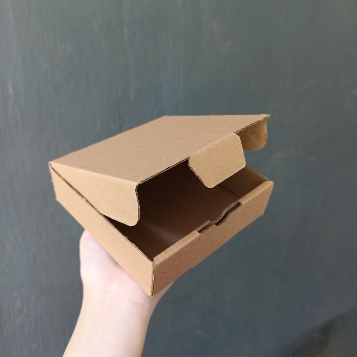 Jual Box Packing 12x12x3,5 cm Die Cut Kardus Karton Dos Tebal Hardbox ...