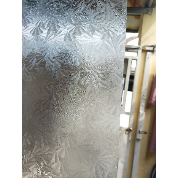 Jual pelapis kaca/stiker kaca sandblast buram es blur motif kipas ...