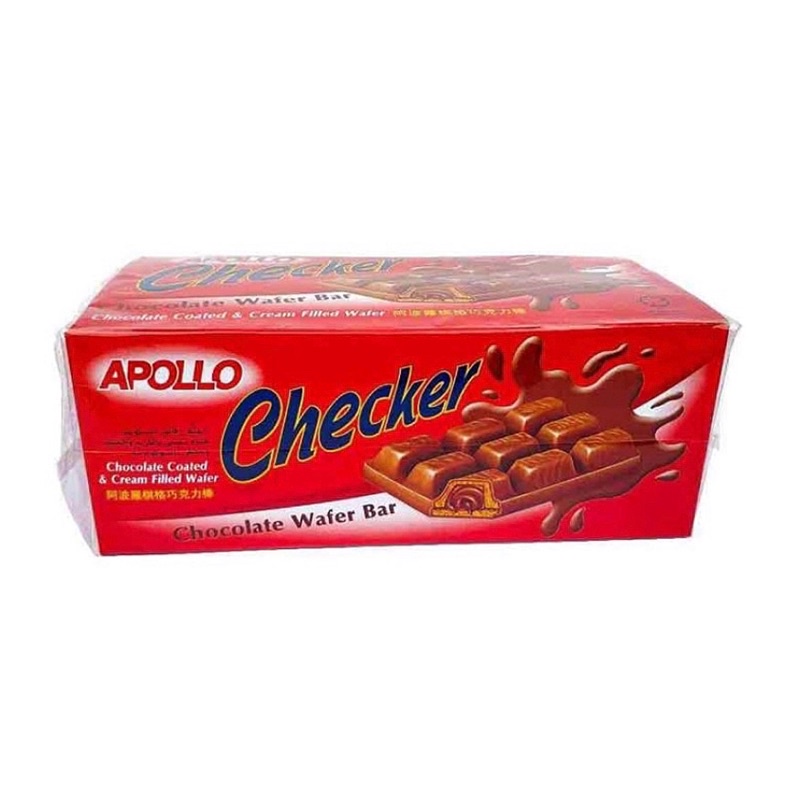Jual Apollo / Stick / Wafer / Cokelat / Pandan / Strawberry / Checker ...
