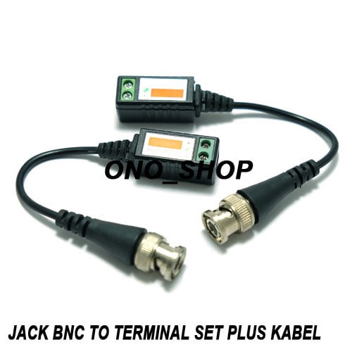 Jual Jack BNC To Terminal Set Plus Kabel onosh00 Kualitas Baik | Shopee Indonesia