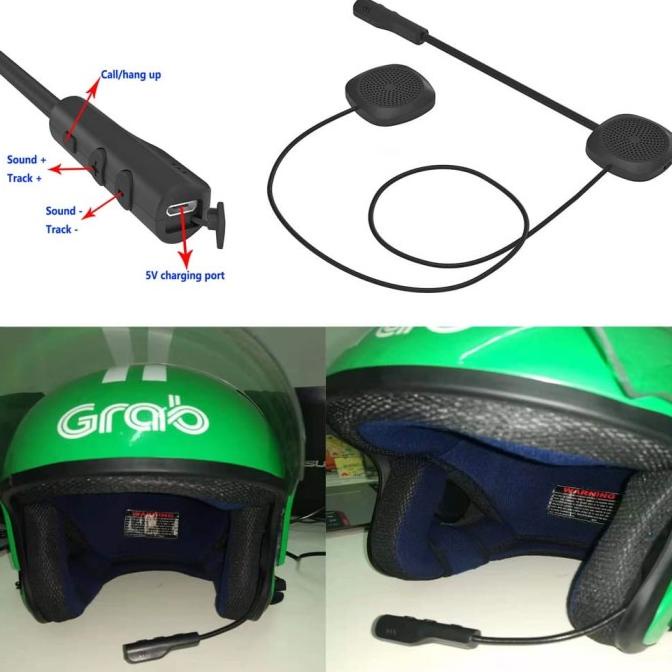 Jual Mh04 Headset Wireless Bluetooth 4.0 Handsfree Untuk Helm Motor ...