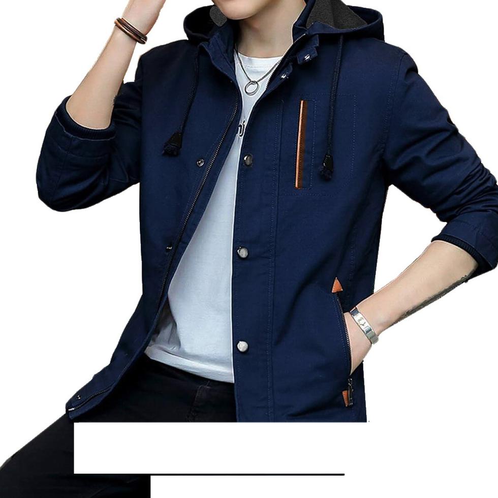Jual Jaket PRIA WANITA SEMI PARKA. Dion Jaket / BAHAN COTTON DRILL ...