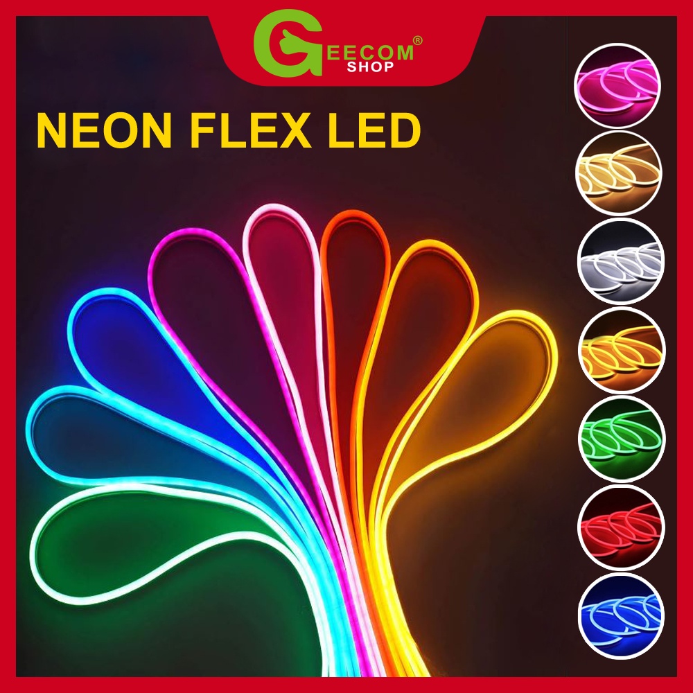 Jual Lampu LED Neon Flex / LED Neon Flexible 220V Waterproof | Shopee ...