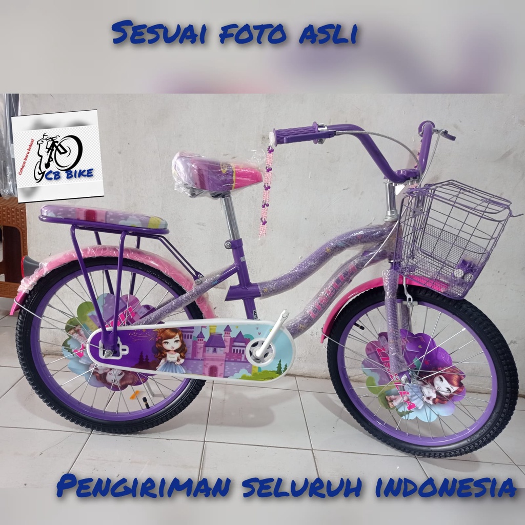 Jual SEPEDA MINI ANAK PEREMPUAN UKURAN 20 LISELLA 2005 | Shopee Indonesia