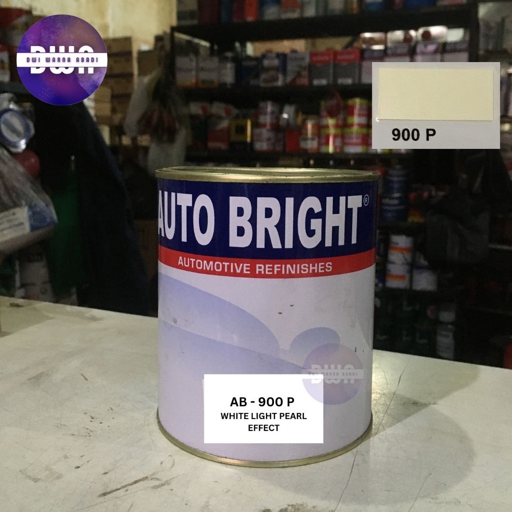 Jual Cat PU White Light Pearl Effect AB 900 P AutoBright 1KG | Shopee ...