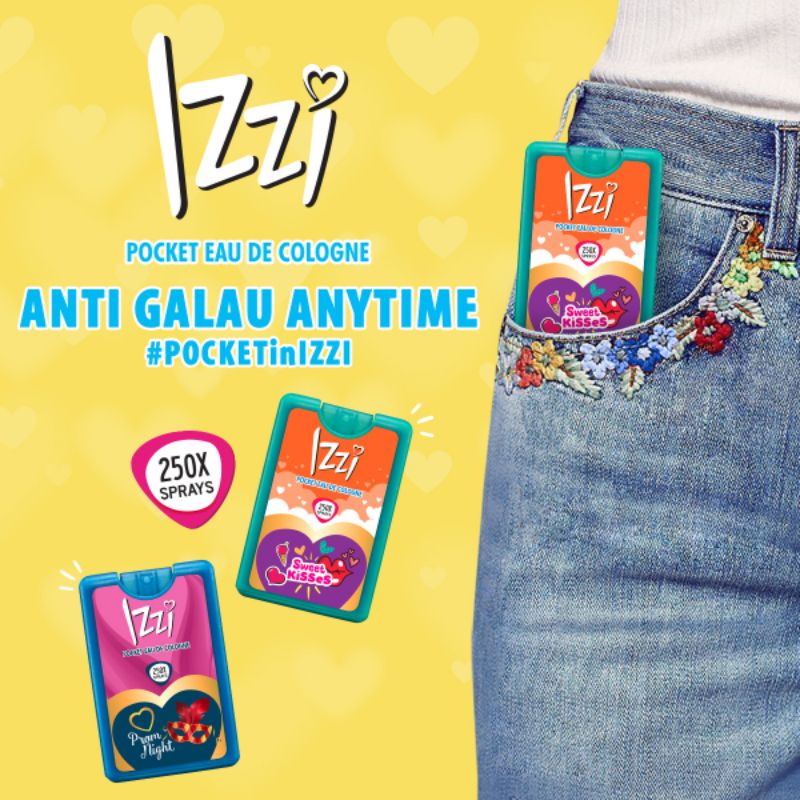 Jual IZZI POCKET EAU DE COLOGNE 18ML | Shopee Indonesia