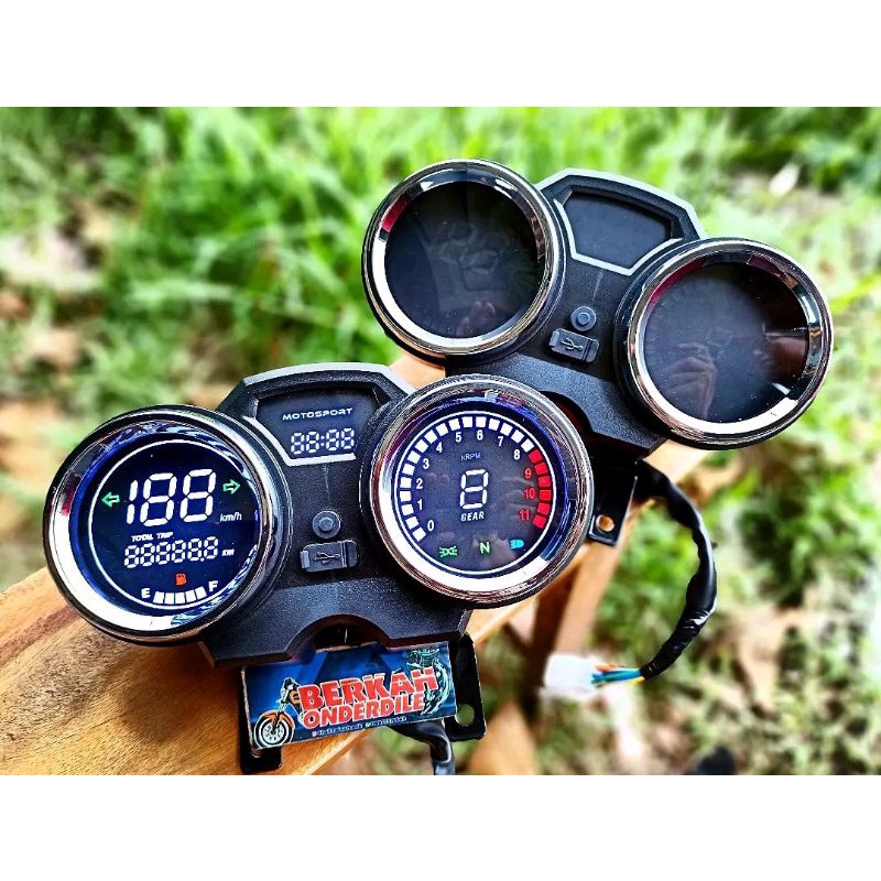 Jual speedometer spido rx king tiger ninja digital | Shopee Indonesia