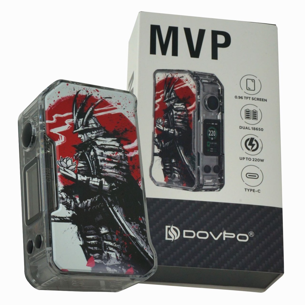 Jual Mod Vape Vapor Dovpo MVP 2023 Clear Edition 220W Authentic By ...